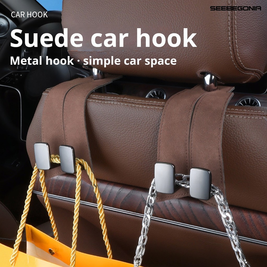 SEE>Car Seat Back Hook Universal Auto Storage Hanger Hook Strong Load ...