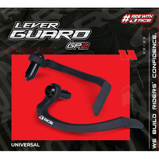 RACING BOY RCB LEVER GUARD RCB GP2 - V2 UNIVERSAL [ BLACK ] SET ...