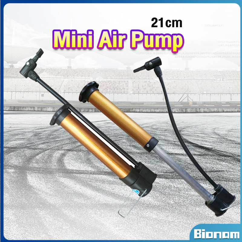 Bionam Mini Bicycle Bike Tire Ball Hand Air Pump Volleyball Football ...