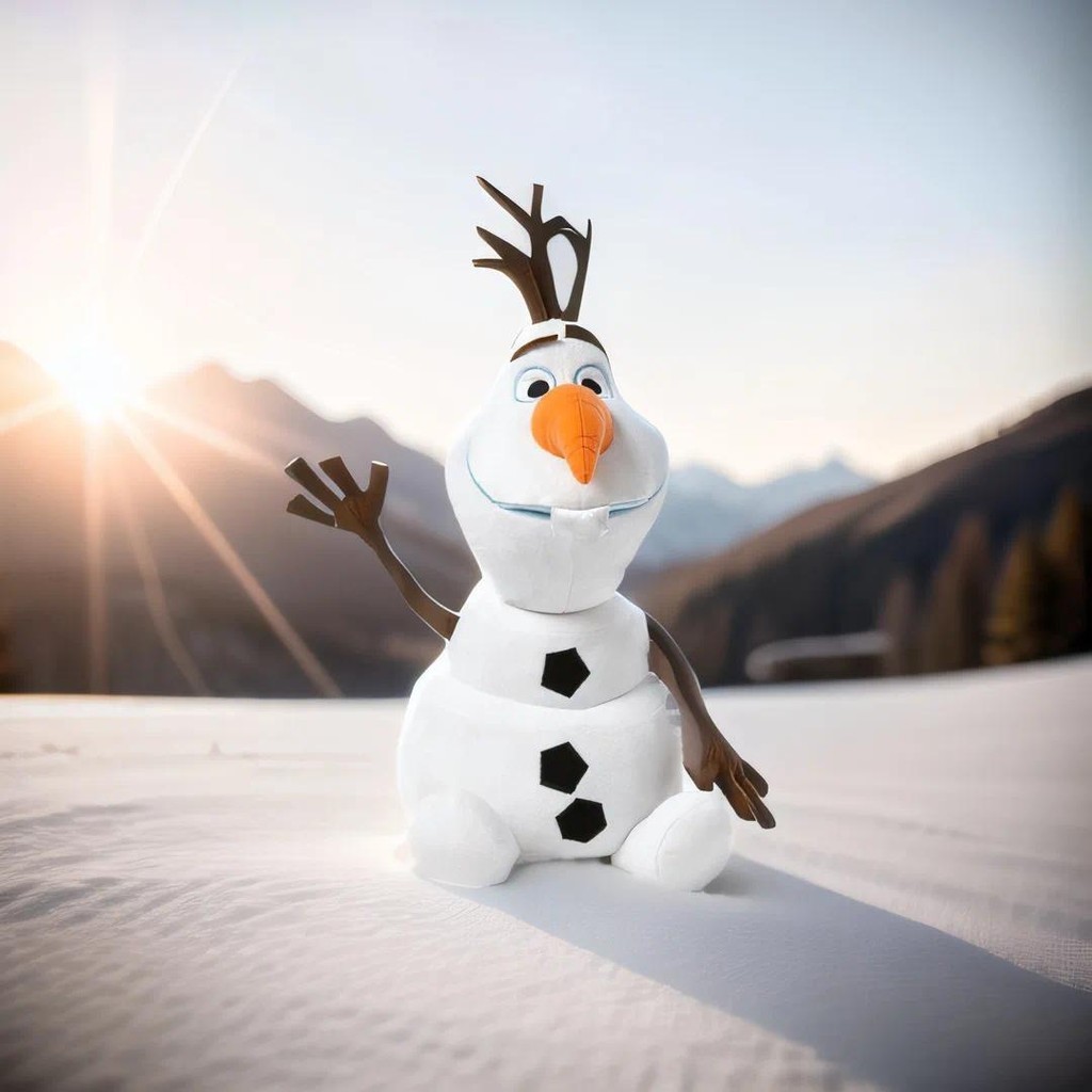 Anime Disney 23/30CM Frozen Olaf Kids Plush Toy Doll Figure Cute Boy ...