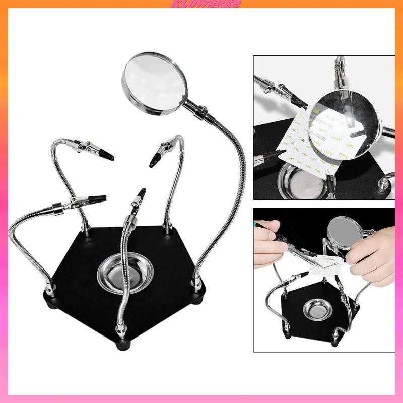 [Kloware2] PCB Holder Helping Hands Soldering Station, Professional ...