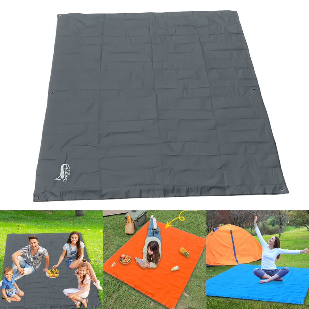 Tent Floor Mat Tarpaulin Solid Outdoor Camping Mat Moisture-proof Tent ...