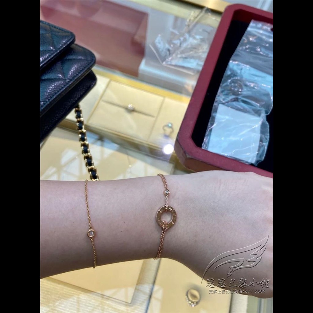 original Cartier/Cartier 18K Gold Classic Love Series Diamond Ring ...