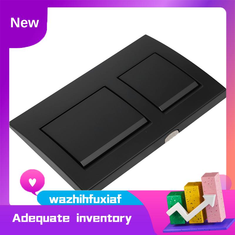 wazhihfuxiaf Toilet Push Plate for Geberit ALPHA 15 Chrome Dual Flush ...