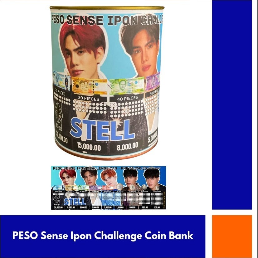Peso Sense Ipon Challenge ( SB19 STELL) | Shopee Philippines