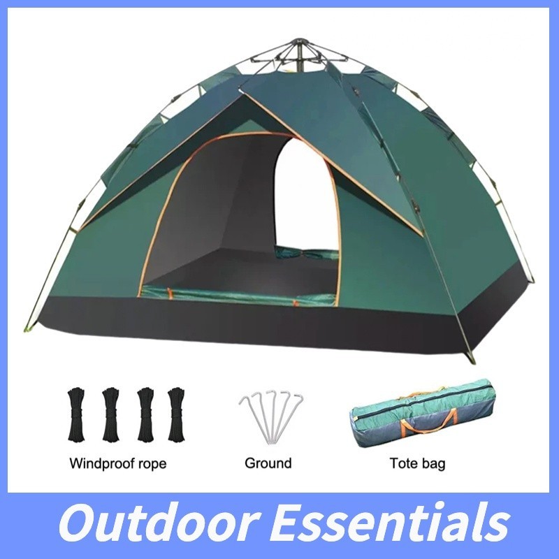 Camping Tent Automatic Outdoor Tent Auto Tent Sleeping Bag Sleeping ...
