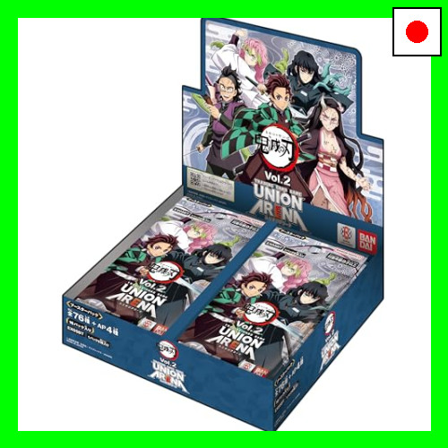 BANDAI UNION ARENA Booster Pack Demon Slayer: Kimetsu no Yaiba Vol.2 ...