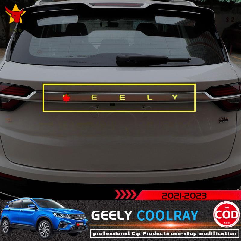 GEELY coolray 2020-2023 Letter Stickers Car Badge Modification Stickers ...