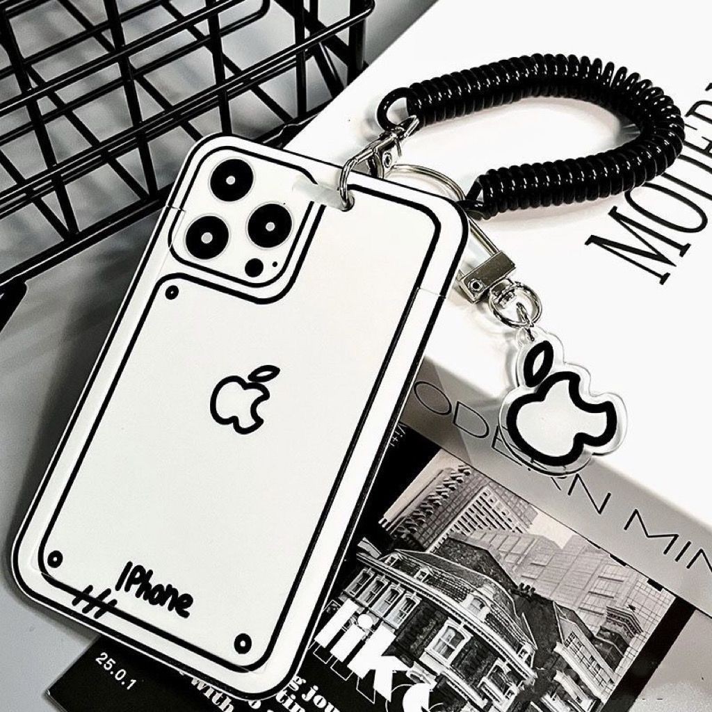 Entrance Guard Apple ID Card Acrylic Card Holder Lanyard School Card ...