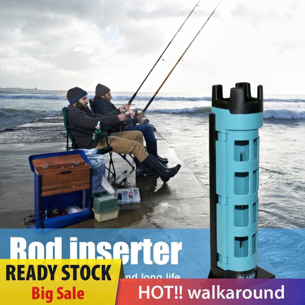 Fishing Barrel Rack Adjustable Fishing Rod Holder for Fished Gear ...