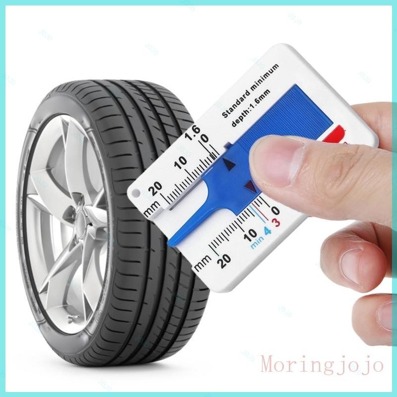 JoJo Tyre Tread Depth Vernier Caliper Ruler Auto Wheel Monitoring ...