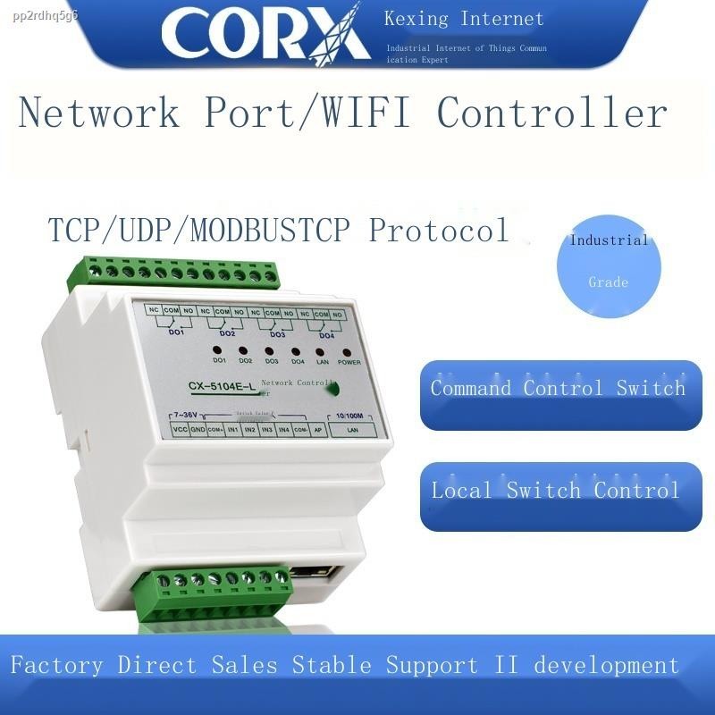 Codnetwork Port Wifi Network Lan Modbustcp Relay Module Io Controller Switch Input And Output