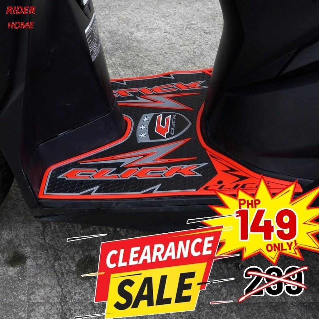 Honda click Matting For Honda Click 125 & 150 V1,V2 And Game Changer ...