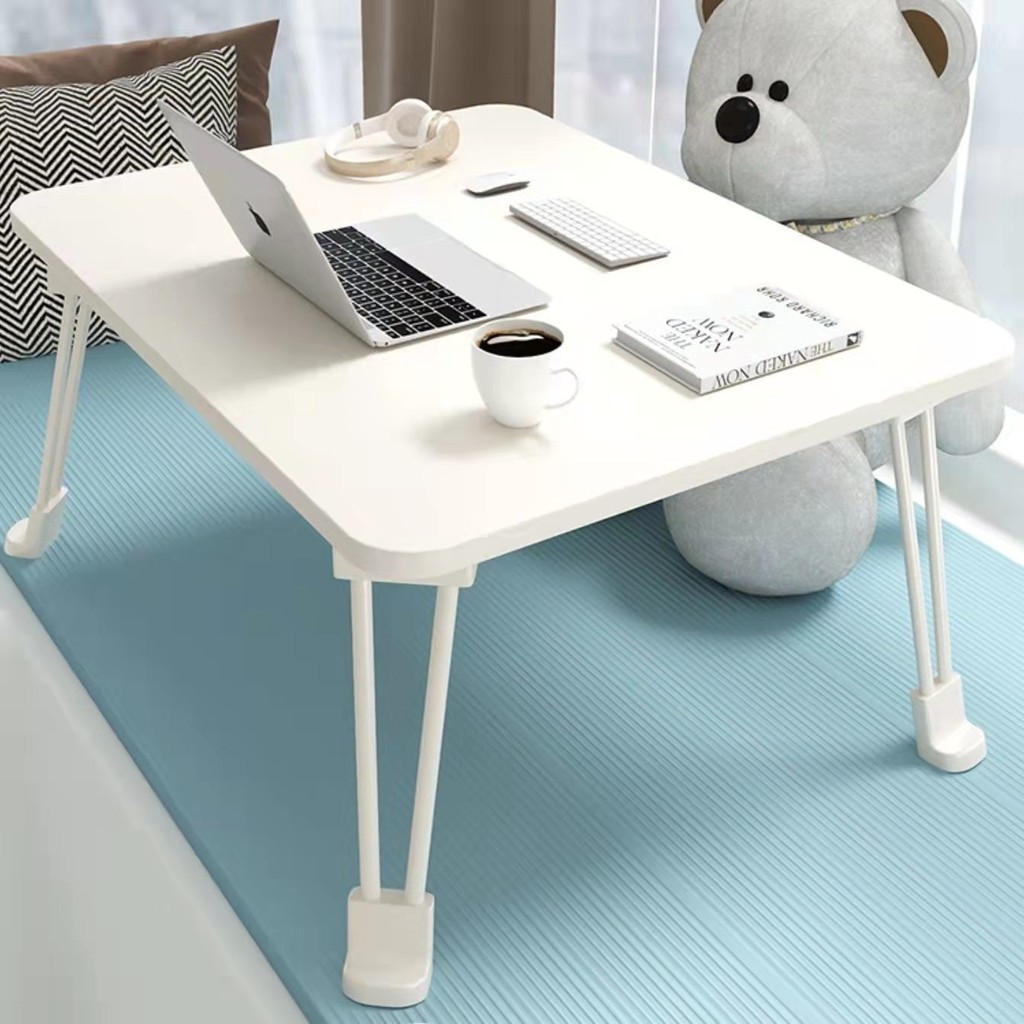 Bed small table dormitory student simple home folding desk bedroom ...