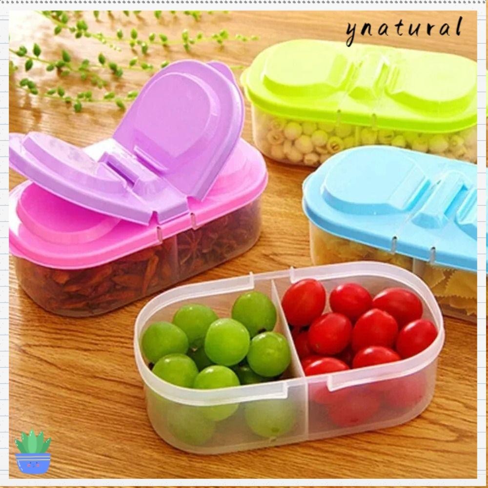 YNATURAL Food Container, Camping Picnic Food Plastic Lunch Box, Kids ...