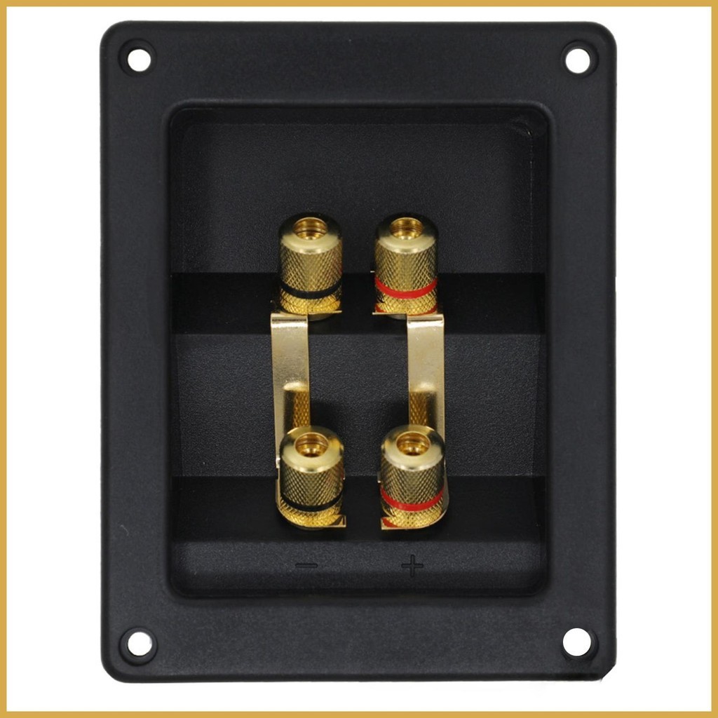 Speaker Wiring Connector 2Pcs Copper Binding Posts Binding Posts ...