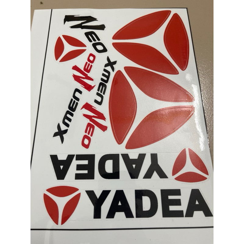 YADEA Xmen Neo logo sticker for electric vehicles | Shopee Philippines