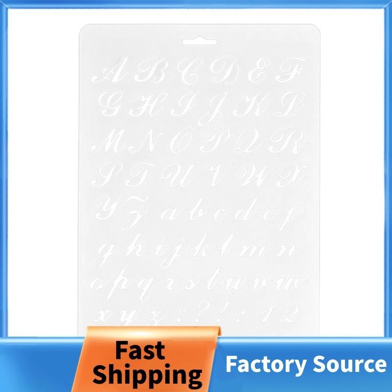 Lettering Stencils, Letter and Number Stencil, Painting Paper Craft ...