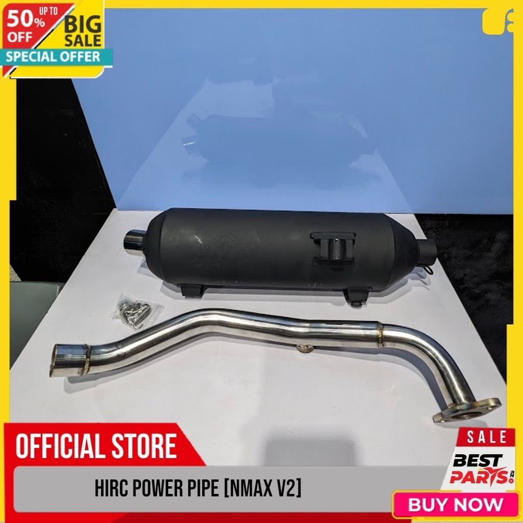 HIRC POWER PIPE for NMAX V2 | MADE IN TAIWAN BEST QUALITY | Shopee ...