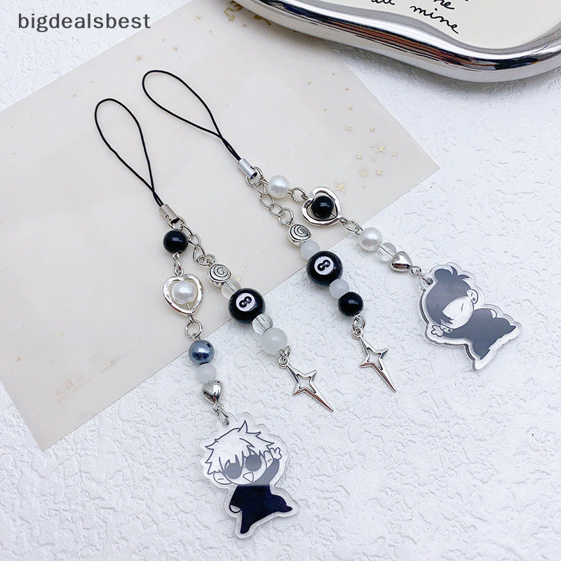 BDB Anime Jujutsu Keychain Cosplay Geto And Gojo Matching Phone Charm ...