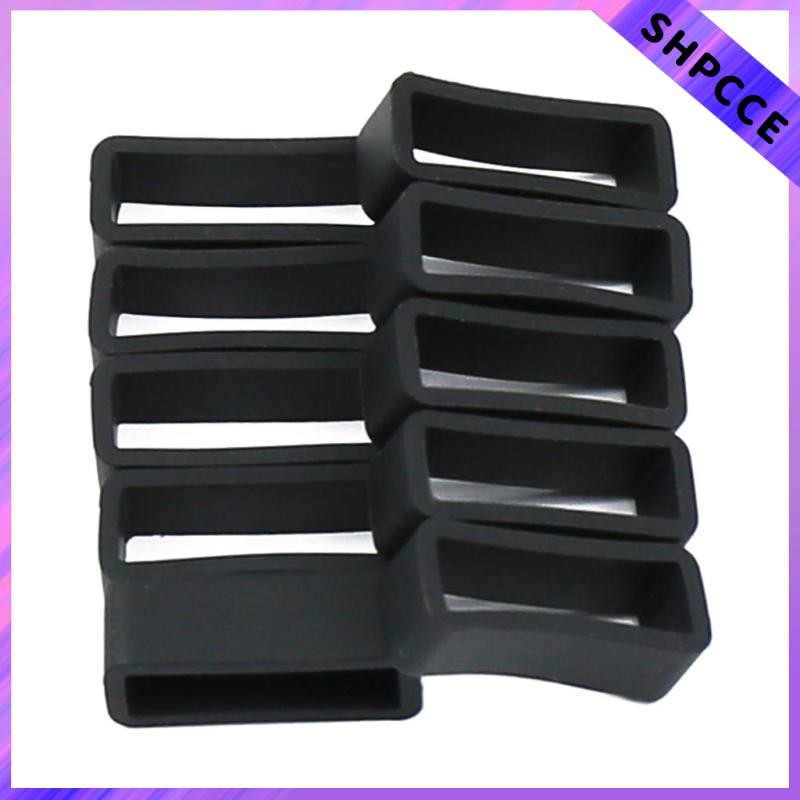 10 Pieces Rubber Strap Belt Loops Watch Strap Holder Lock Replacement ...
