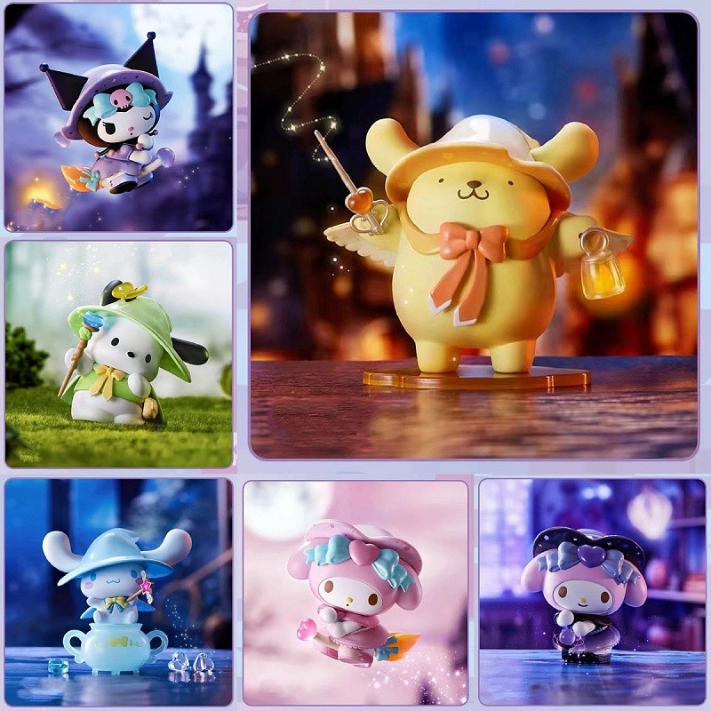 Sanrio Magic Story Series Kuromi Cinnamoroll My Melody Anime Figures ...