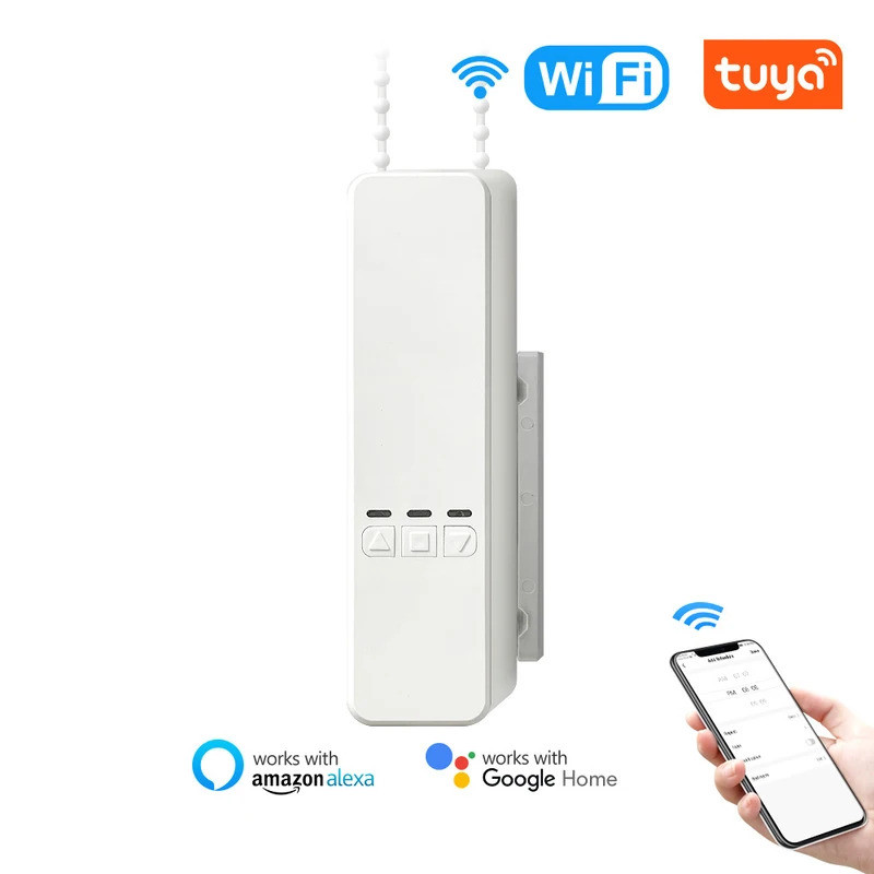 Tuya WiFi Smart Curtain Controller Pull Bead Curtain Motor Electric ...