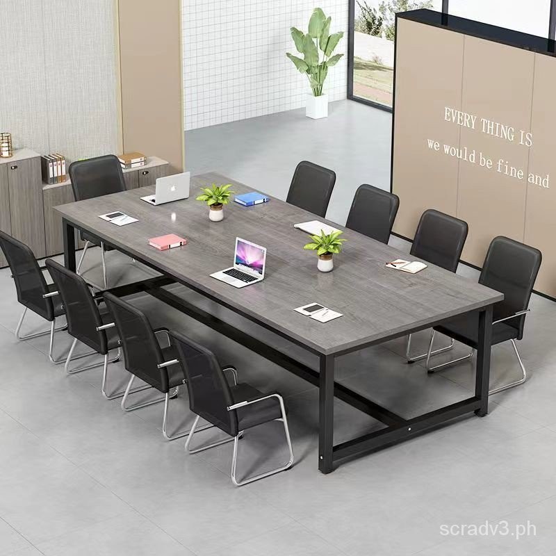 Conference Table Long Table Office Table Simple Living Room Conference Table Rectangular ...