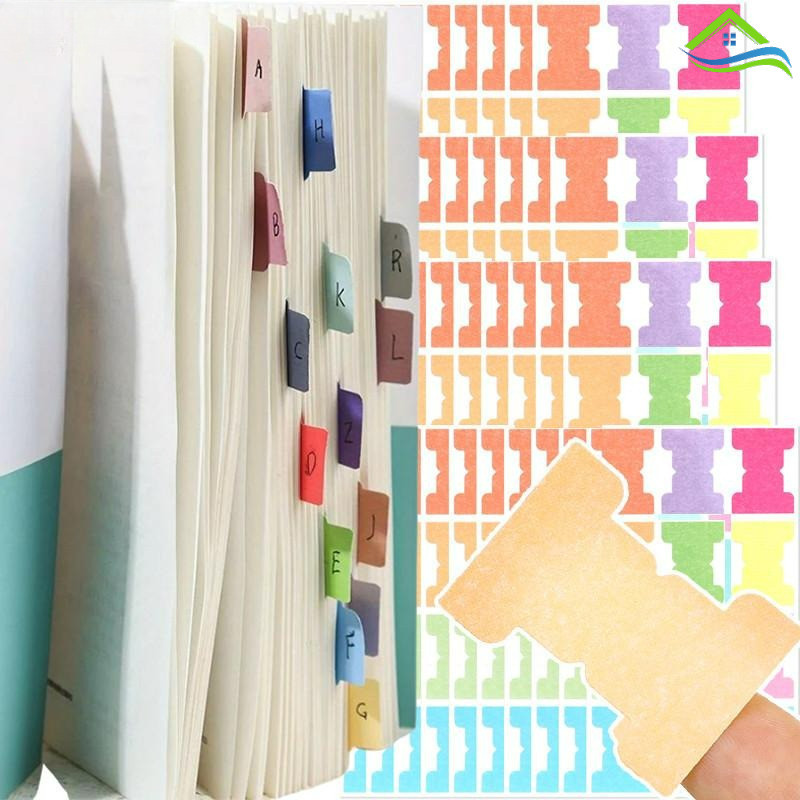 Colorful Reading Book Page Index Label Classification Sticky Note - DIY ...