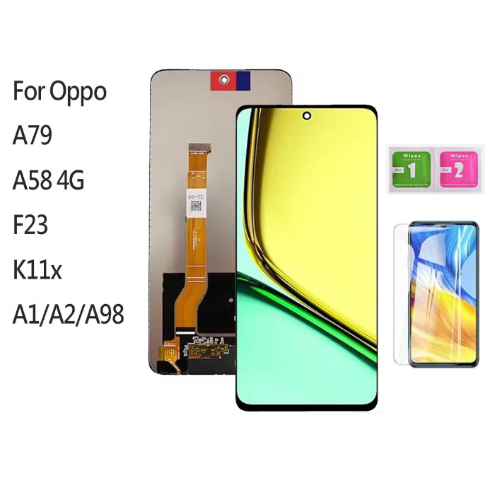 For OPPO A79 A58 4G F12 K22X A1 A2 A98 LCD Display with Touch Screen ...