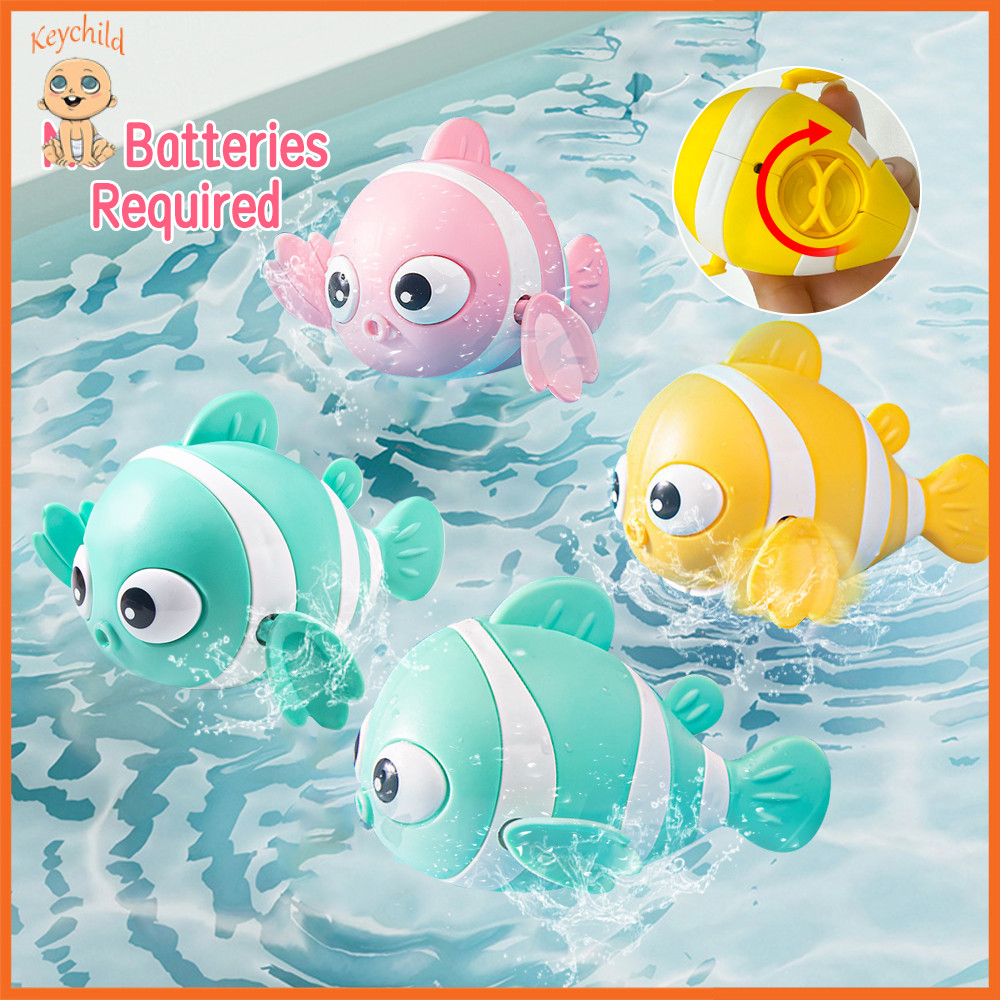 Keychild Moving Fish Toy Funny Swimming Carp Toys Clockwork Fish Toy ...
