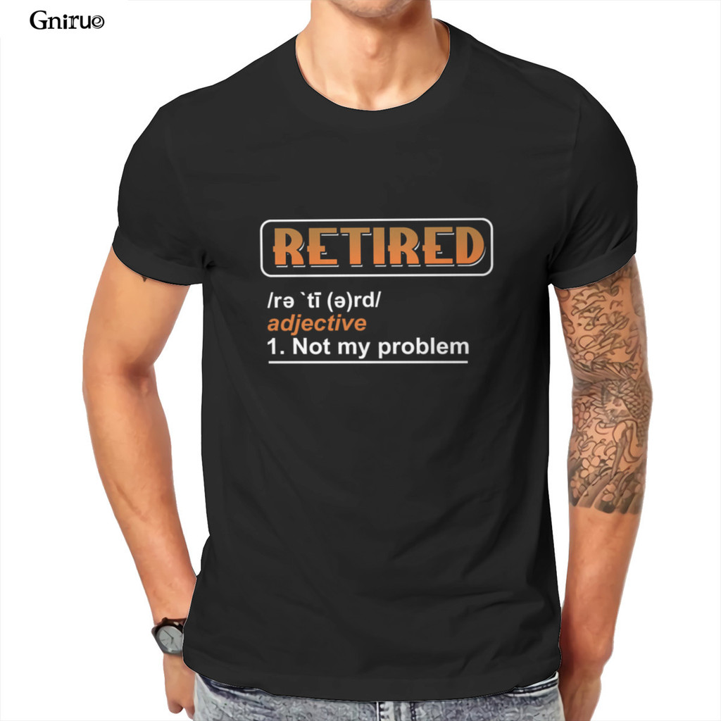 Wholesale Retired Not My Problem Unisex Oversize T-Shirt Essentials ...