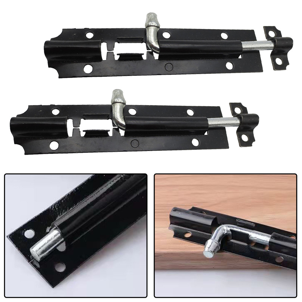 2Pcs Window Catch Lock Door Lock Buckle Heavy Duty Large Garden Gate ...