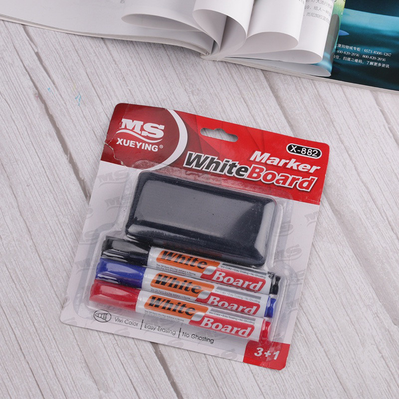 PUTIH White Whiteboard Marker 4in1 Whiteboard Marker Set 4in1 ...