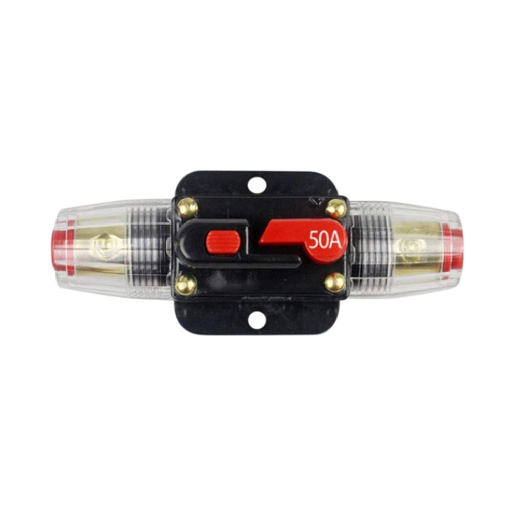 Car Truck Resettable Fuse 12-24V DC Short Protection Fuse Holder Power ...