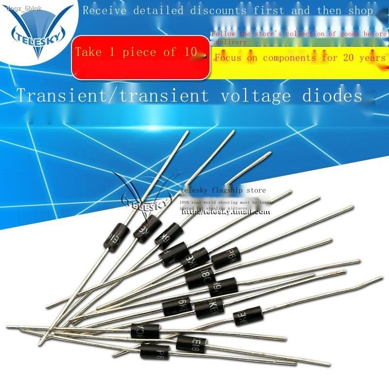 Bidirectional TVS Transient/Transient Voltage Suppression Diode P6KE18CA DO-15 (10 pcs) | Shopee ...