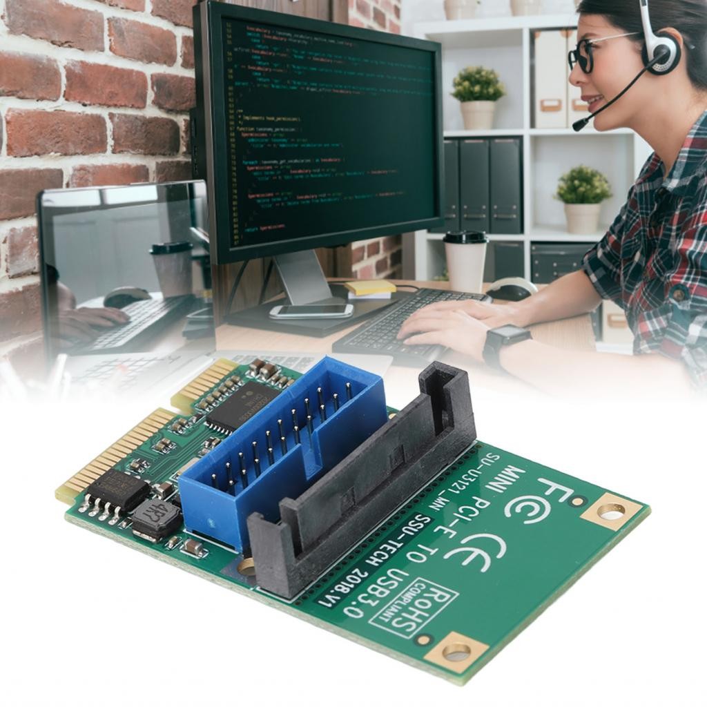 Tominihouse 1920 Pin Mini PCIE Expansion Card 5Gbps Transmission To USB ...