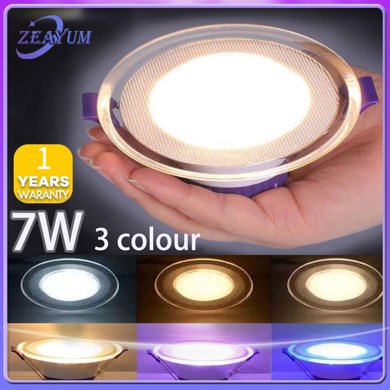 Tricolor LED Pin light LED downlight ceiling light Ultra-Thin 3 Color ...