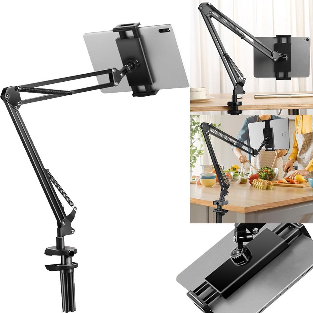 Classic Cell Phone Stand Flexible Arm Laying Down Desktop Cantilever ...