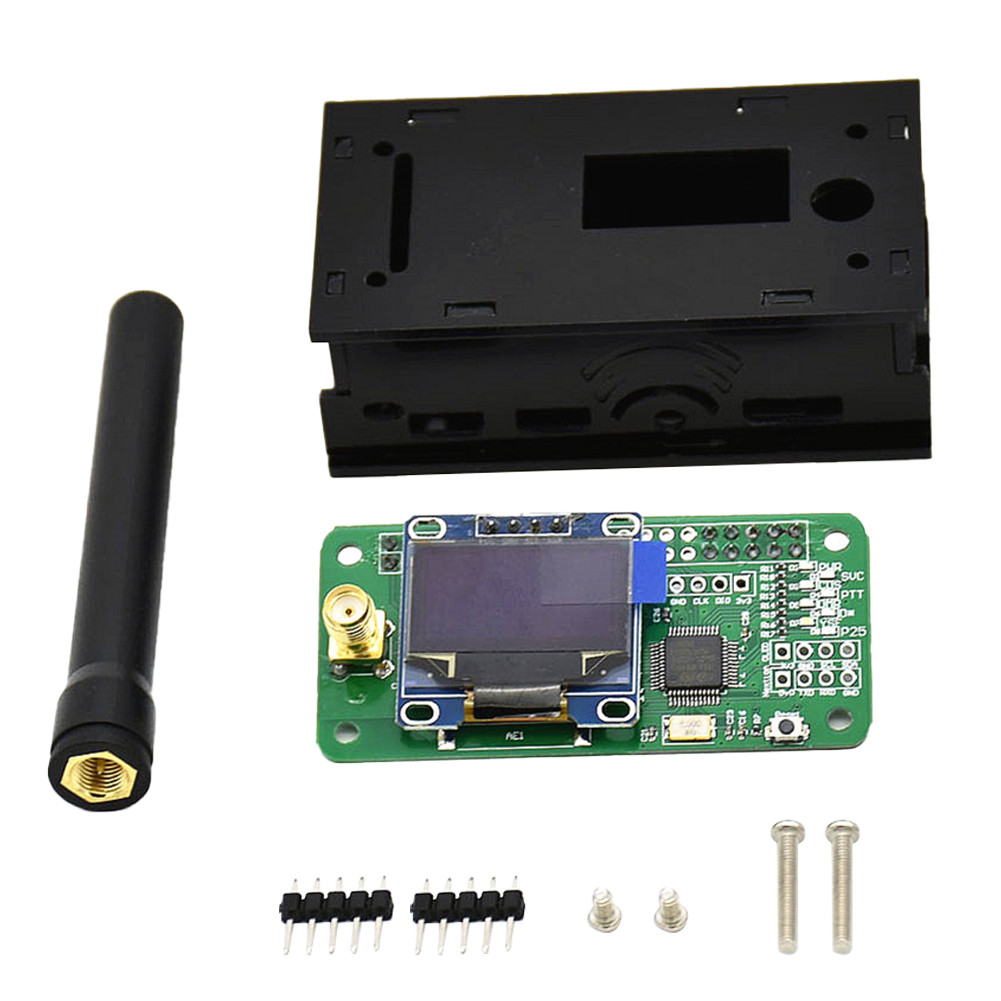 UHF VHF UV MMDVM Hotspot Kit +OLED+Metal Case+Antenna for P25 DMR YSF DSTAR NXDN | Shopee ...