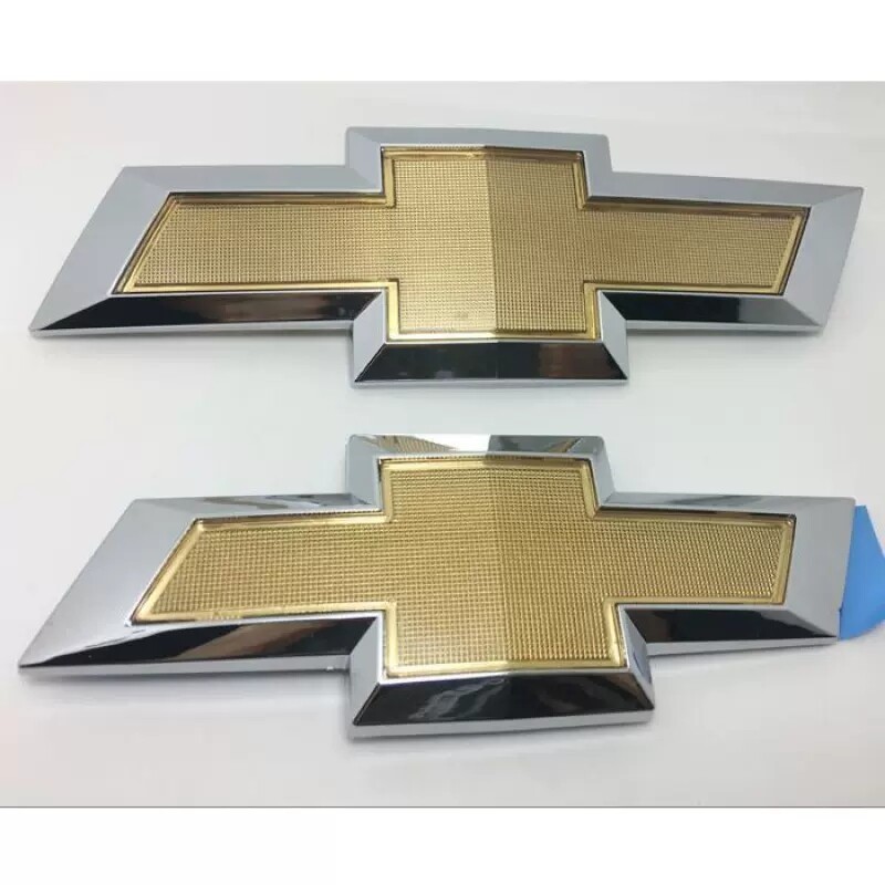 For Chevrolet Sail 2010-2014 year front rear logo Chevy front grille ...