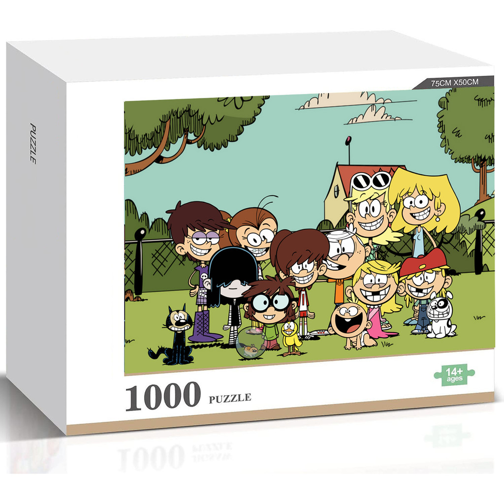 The Loud House New Style Wooden Jigsaw Puzzle Home Decoration Game 1000 ...
