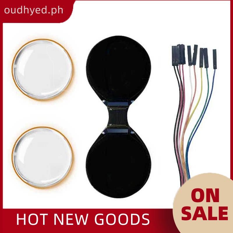 PHOU 0.71 Inch Electronic EYE Round Double LCD Display Dual Screen for ...