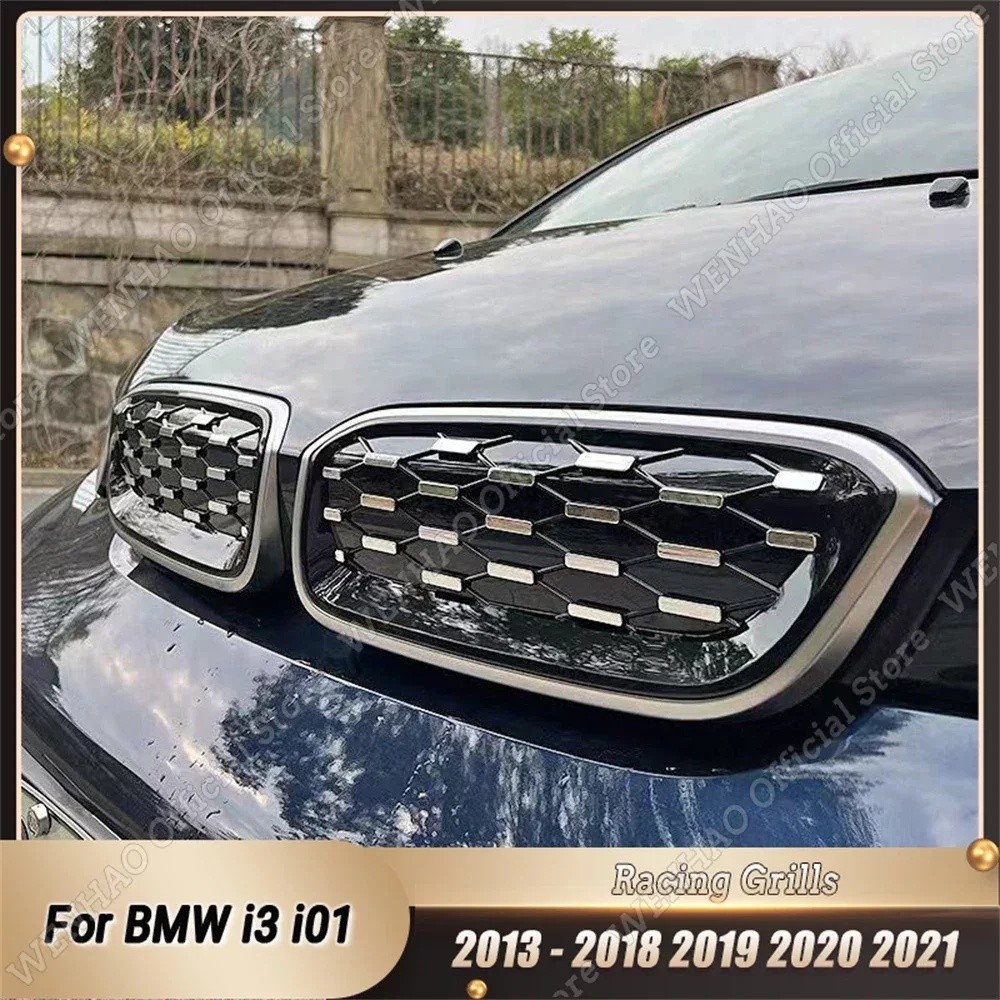 Car Front Bumper Grille Kidney Racing Grill Grilles Body Kit Tuning For ...