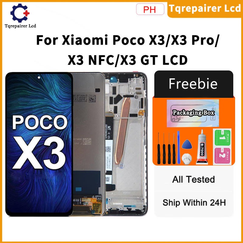 [Tqrepairer LCD] For Xiaomi Poco X3/X3 Pro/X3 NFC/X3 GT LCD Touch ...
