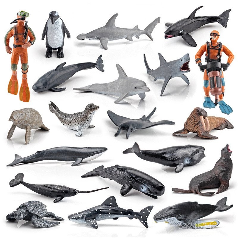 Cross-Border Simulation Orca Devil Ray Sea Lion Penguin Shark Marine ...