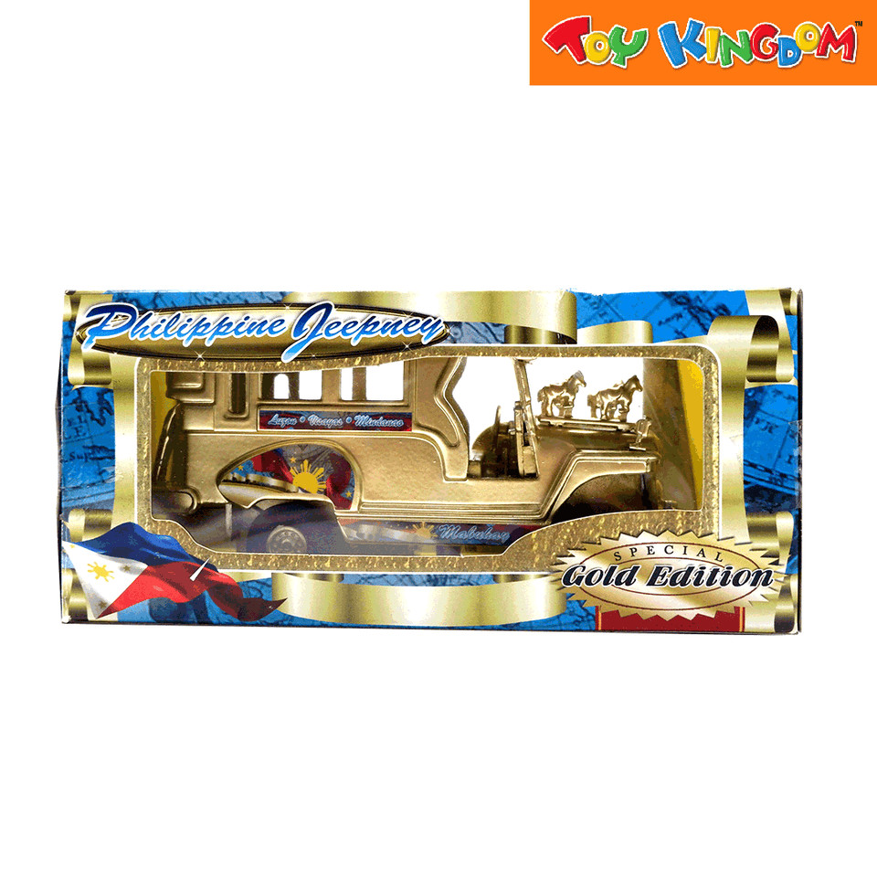 Craft Philippine Jeepney Gold Die-cast Vehicle | Shopee Philippines