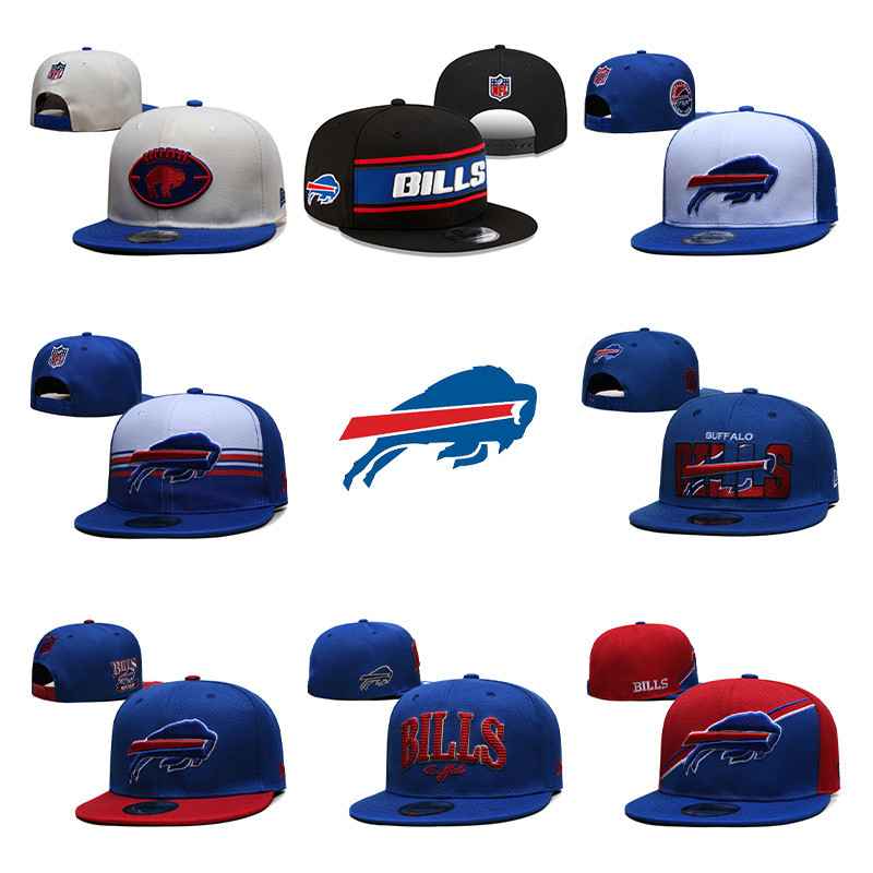NFL Buffalo Bills Snapback Cap Adjustable Unisex Breathable Hat ...