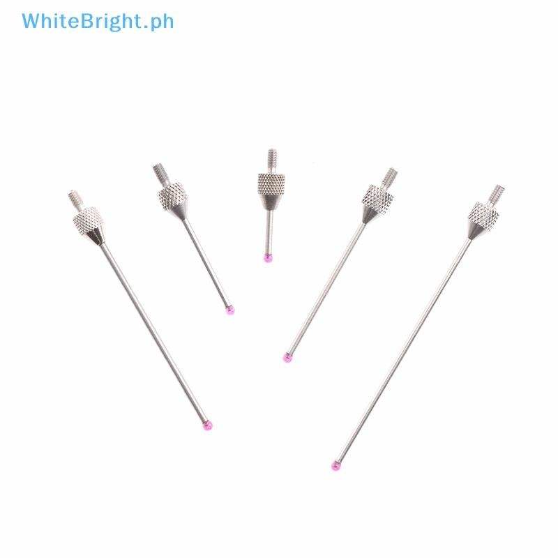 # WBTH # 2mm Ruby Tungsten Steel Head OD 10mm 20mm Measure Length M2.5 ...