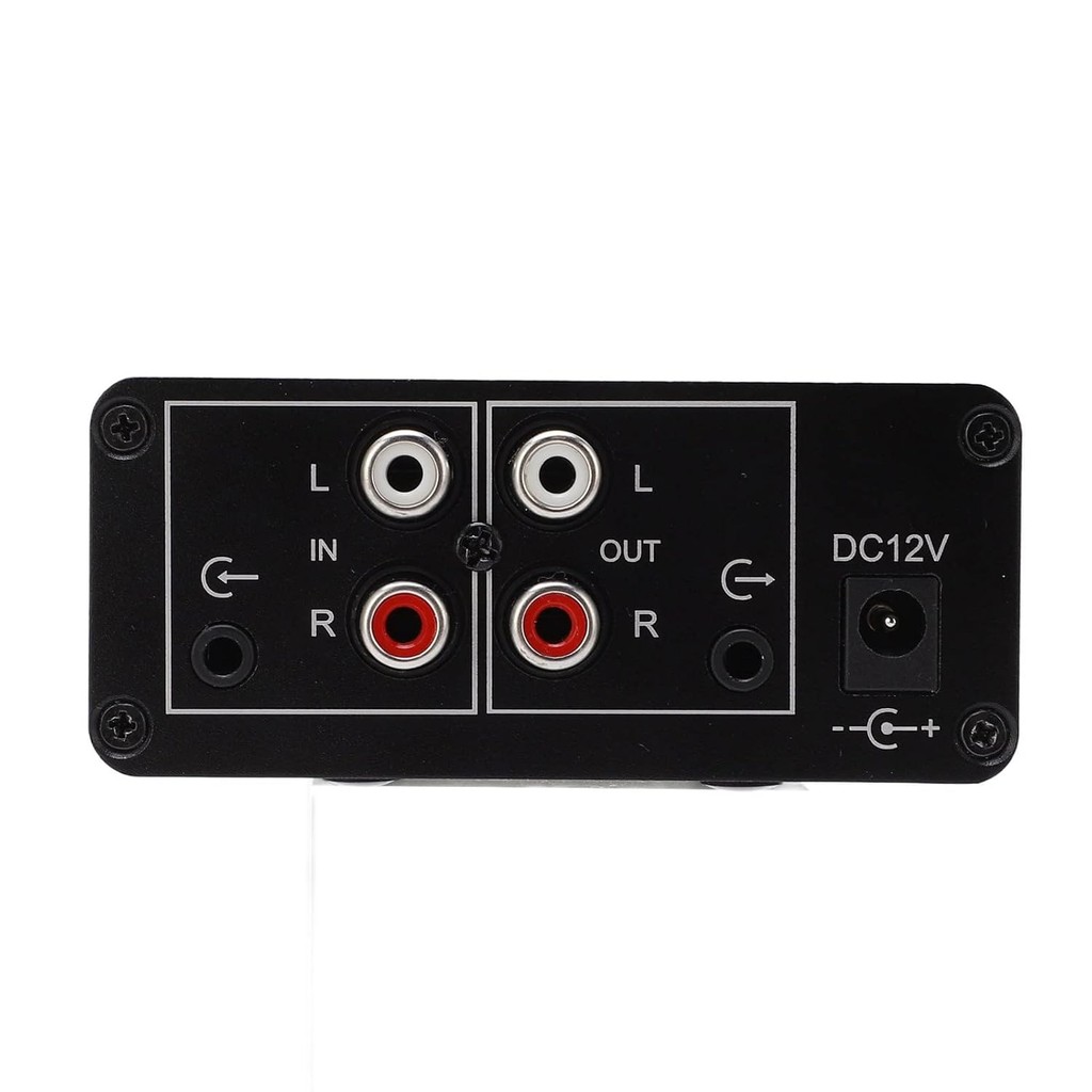 Mini Stereo Audio Preamplifier NE5532 DC 12V Small Headphone Amplifier ...